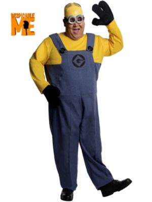 Minion Dave Despicable Me Plus Size Mens Costume Shuffleworks
