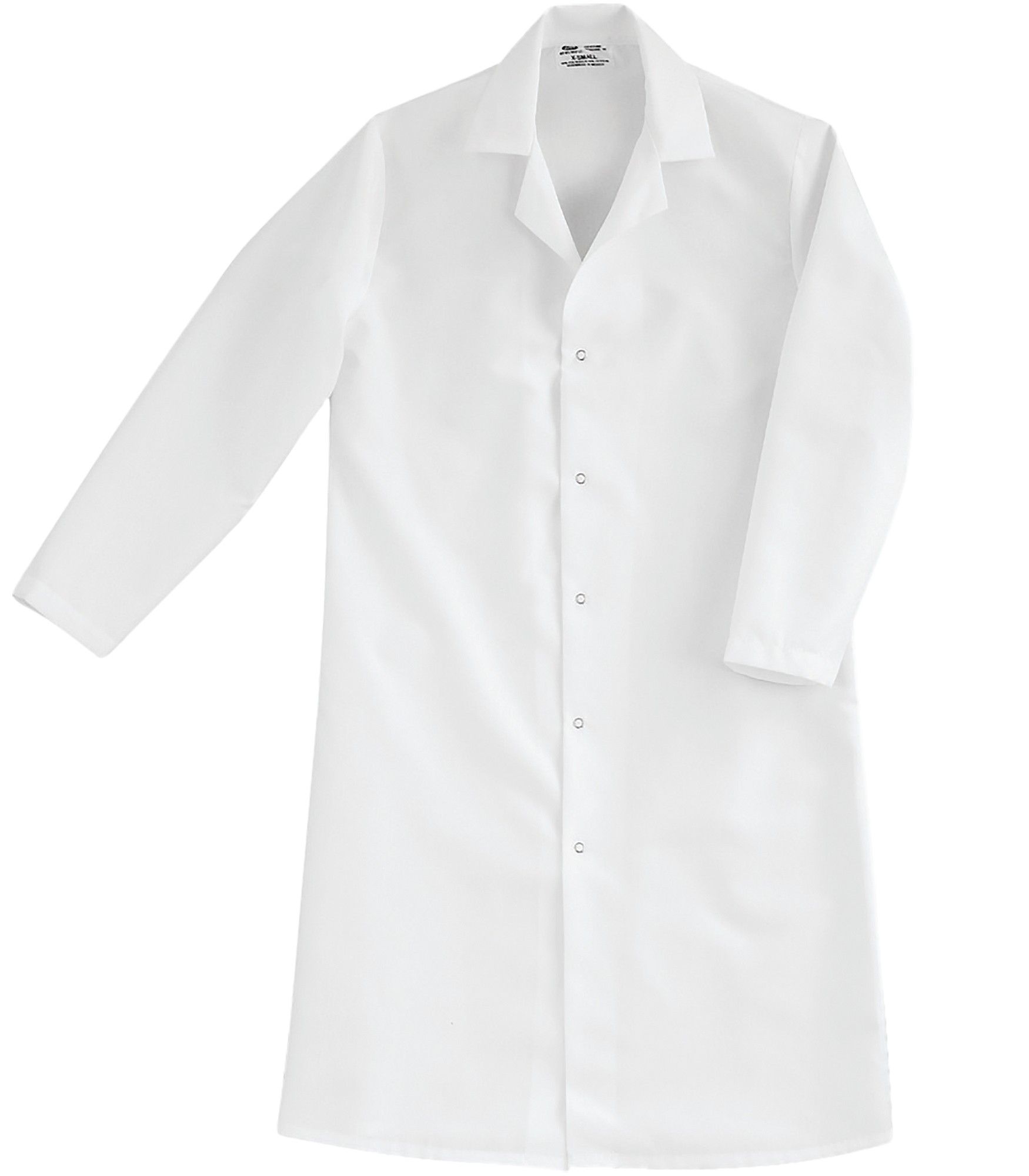 AMP_CA | Canadian Linen Utility/Butcher Coat with Hemmed Cuffs - No Pockets