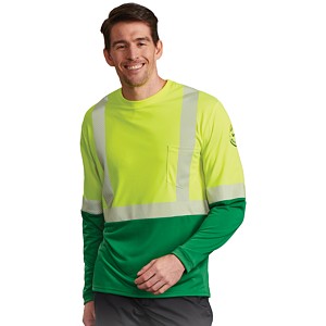 Waste Management | Waste Management Repreve Class 2 Colorblock T-Shirt ...