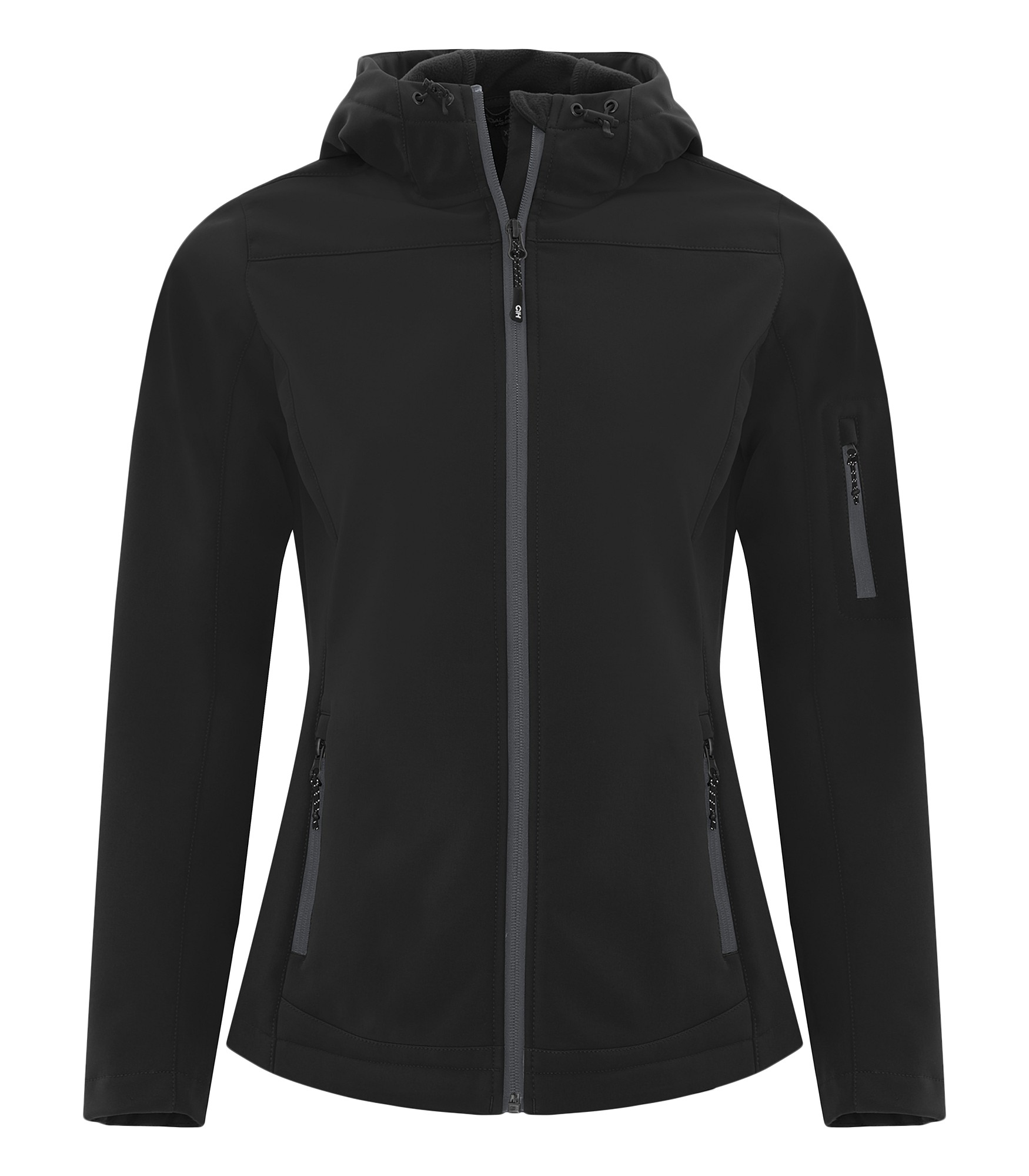 AMP_CA | Coal Harbour® Essential Hooded Womens Soft Shell Jacket