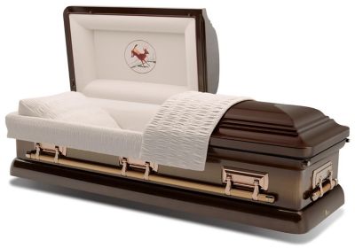 OT9 Auburn Sunset Metal Casket - Batesville