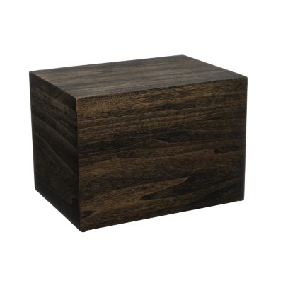 Mocha Hardwood Urn - Batesville