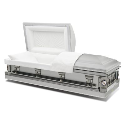 M39 Revere Silver Metal Casket - Batesville
