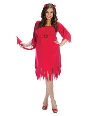 Tattered Devil Plus Costume | Yakiveo
