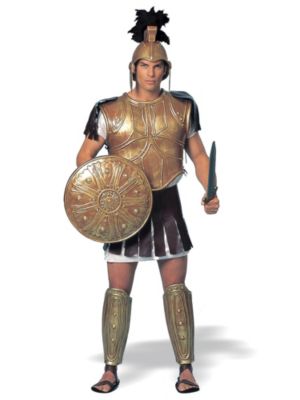 Centurion Armor Set Gold Adult Costume | Jumpzoom