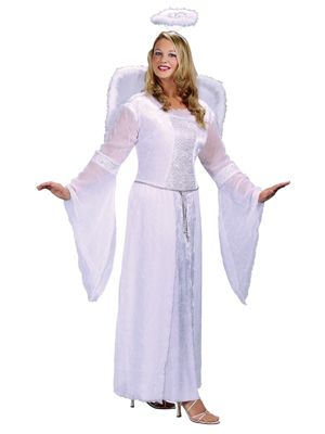 Womens Plus Size Heavenly Angel Costume | Kinder