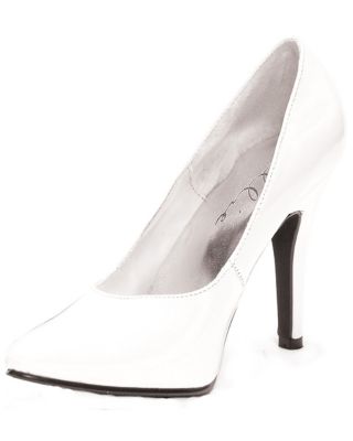White Patent 5 Inch Classic Pump Adult | Kinder