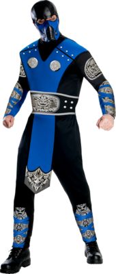 Mortal Kombat Sub Zero Halloween Costume for Adults Medium | eBay