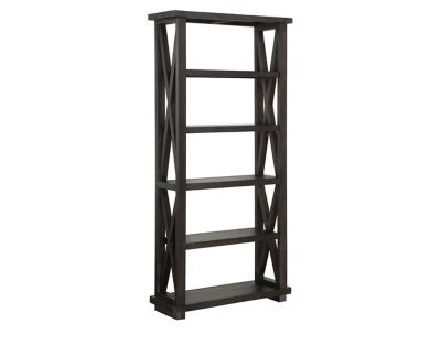 Wood and steel emerson bookshelf store