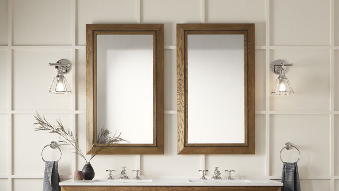 Craft Series Collection: Decorative Bathroom Mirrors | Robern