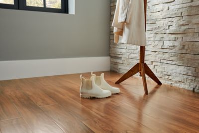 PERGO Defense+ - Defense+ 5.25 x 47.25(LF001090) - Roselawn Teak(05A47A ...