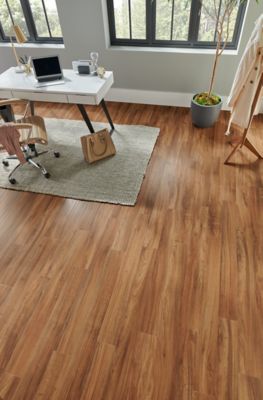 PERGO Defense+ - Defense+ 5.25 x 47.25(LF001090) - Roselawn Teak(05A47A ...