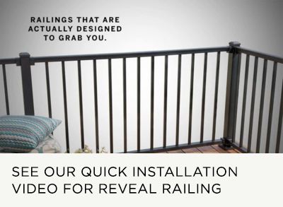 Trex Reveal Railing - Great for Outdoor & Deck Hand Railing | Trex
