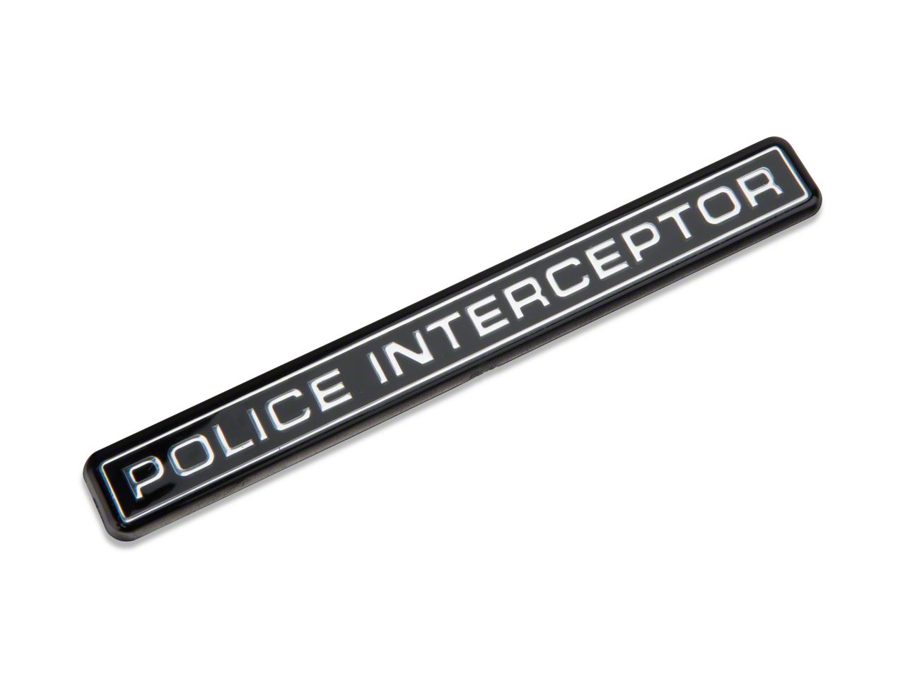 SpeedForm Mustang Police Interceptor Emblem 17147 - Free Shipping