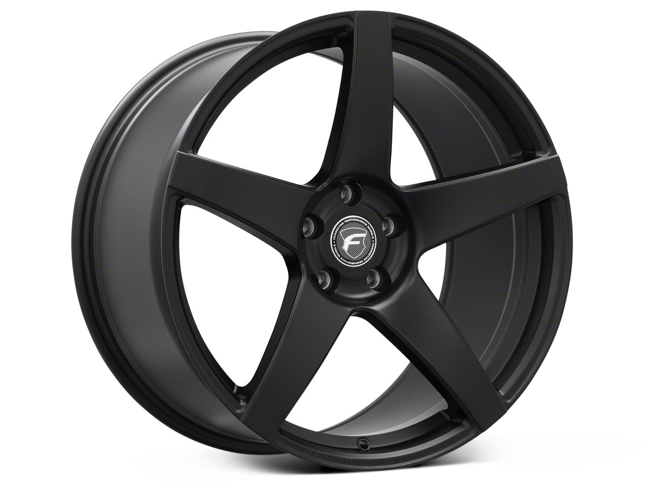 Forgestar Matte Black CF5 Mustang Wheel - 20x11 2011CF5MATTEBALCK0514 ...