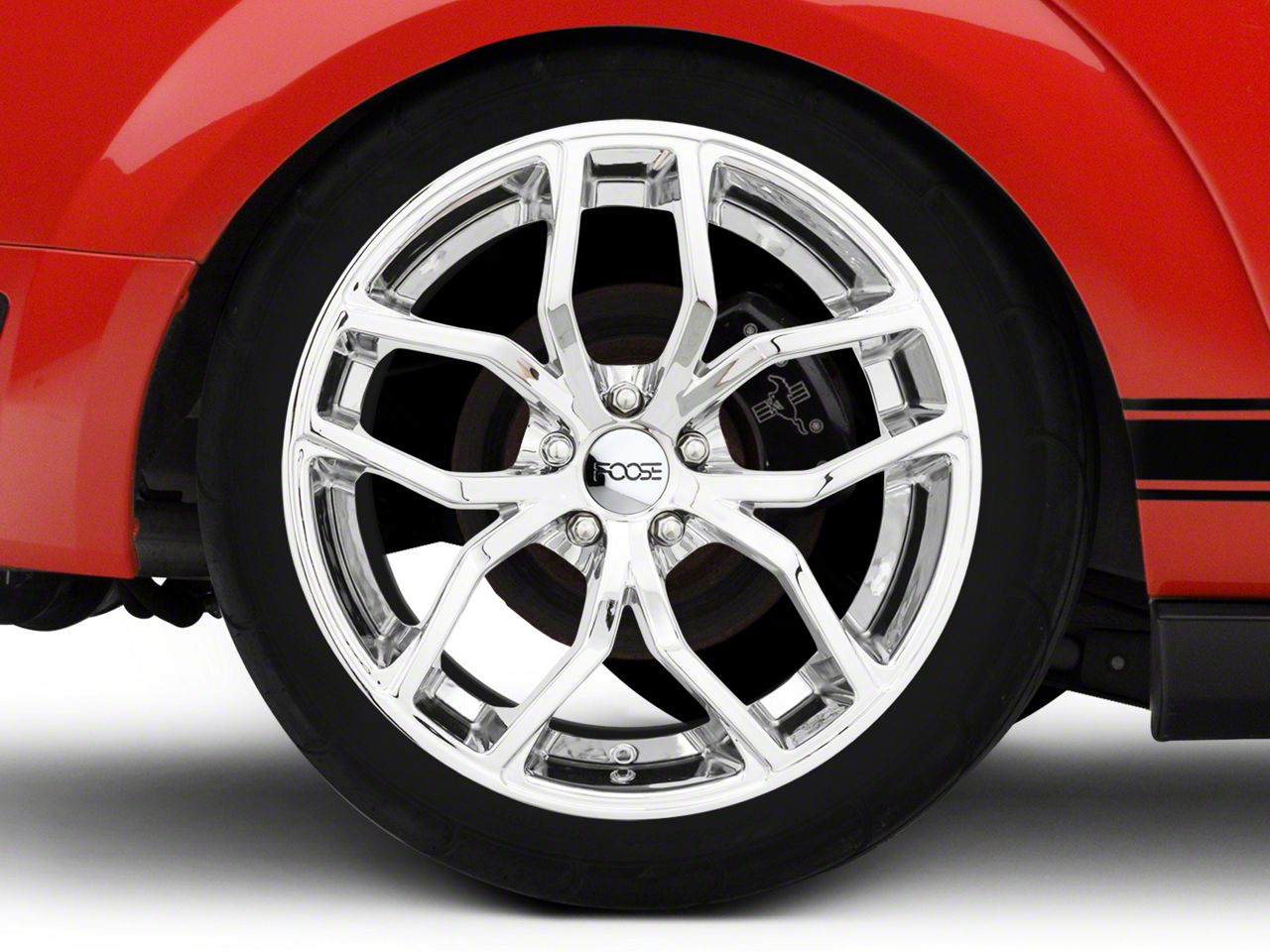 Foose Chrome Outcast Mustang Wheel - 20x10 32838 (05-14 All) - Free ...