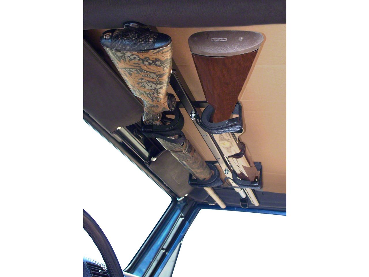 RedRock 4x4 Quick-Draw Wrangler Overhead Gun Rack J101093 (87-17 ...