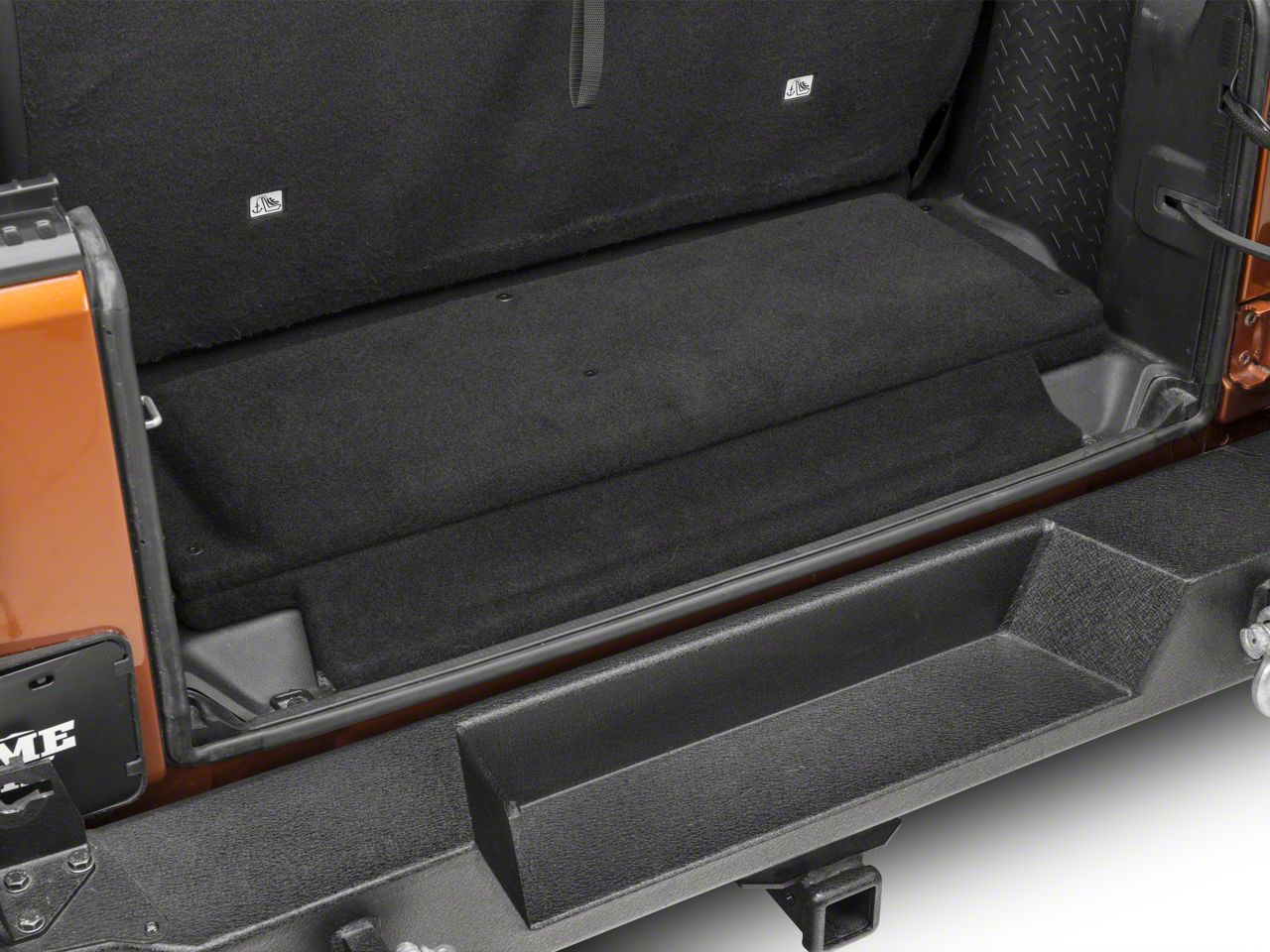 JL Audio Wrangler Stealthbox Subwoofer w/ Cargo Area Enclosure 94512 ...