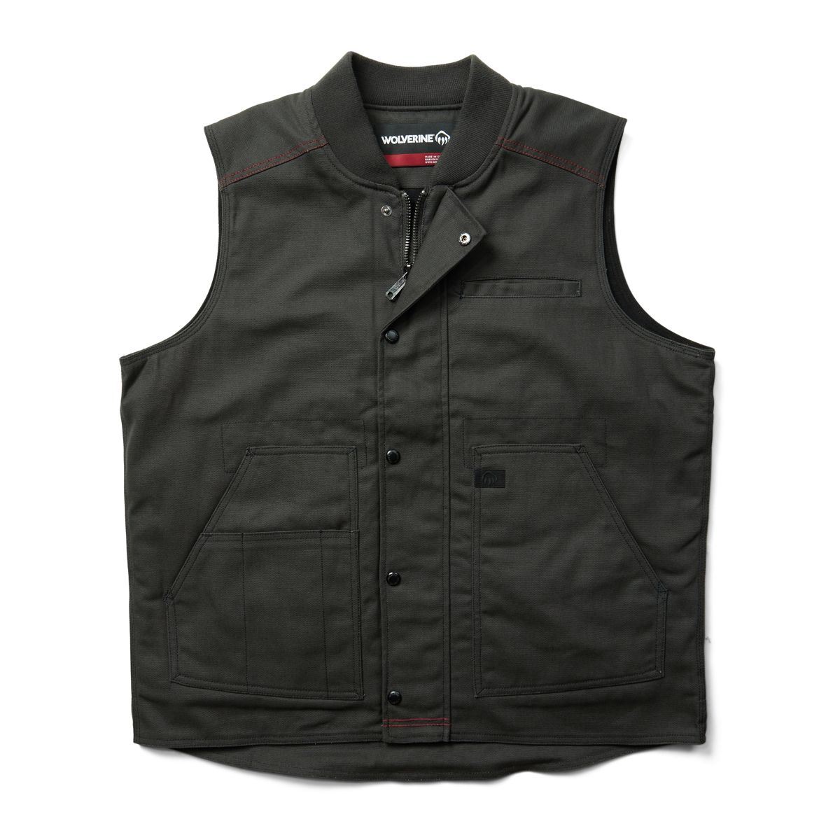 Wolverine Men Guardian Cotton Work Vest Apparel