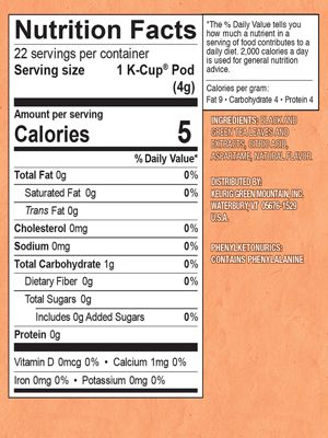 Snapple® Diet Peach Iced Tea - K-Cup® - Regular - Iced Beverages - 22ct ...