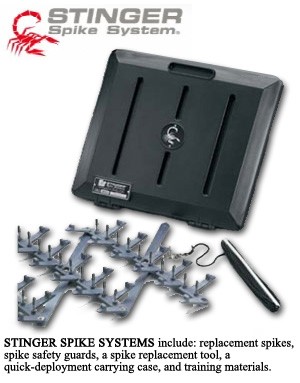 Stinger Spike System Tire Deflation Device