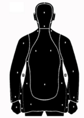 National Target FBI Training & Qualification, 35" x 45"